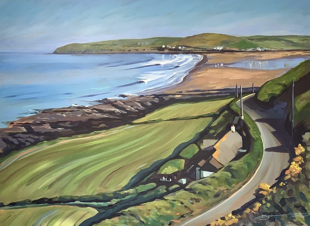 Oyster Falls, Croyde - Original-Sold 🔴 - Steven Pleydell Pearce Fine Art