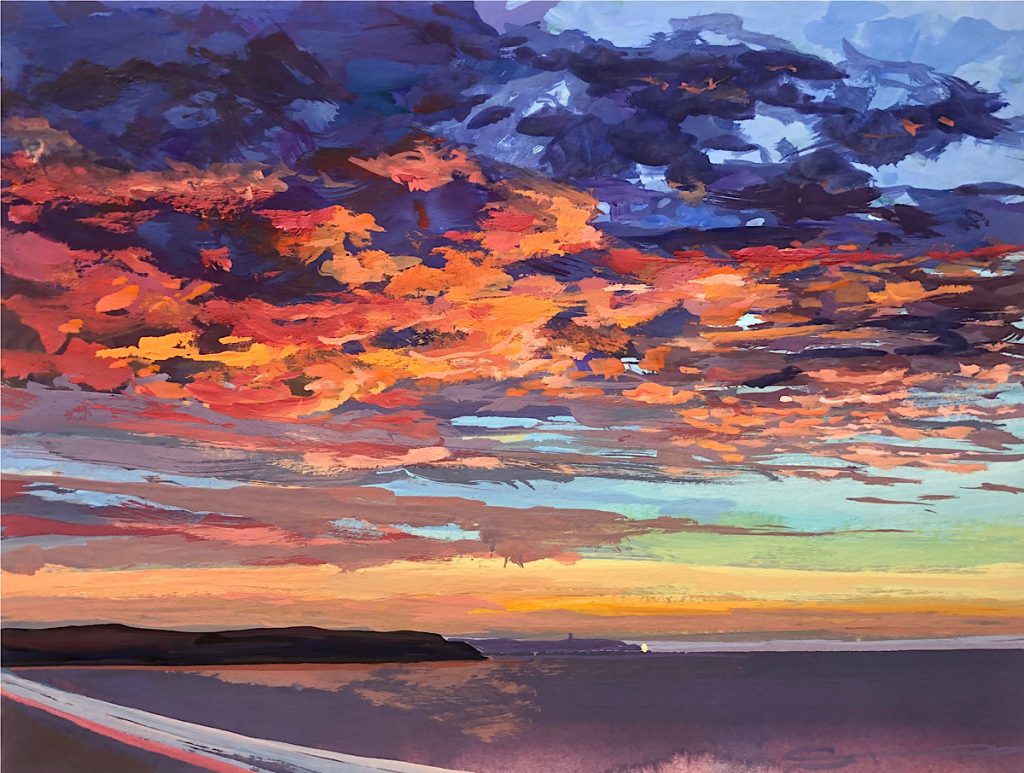 Hartland Light- Original Devon Painting - Steven Pleydell Pearce Fine Art
